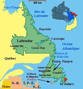 Terre-Neuve-et-Labrador — Wikimini, l’encyclopédie pour enfants